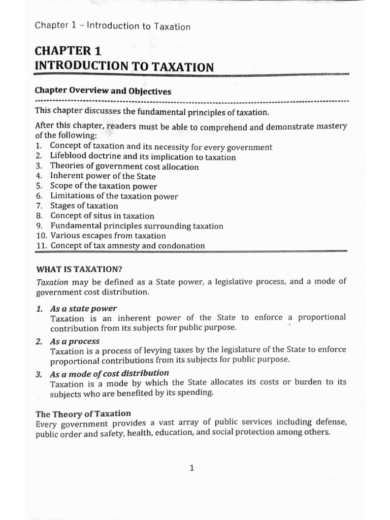 Chapter 1 Income Taxation Banggawan 2023-2024 | PDF Chapter 1 Income Taxation Banggawan 2023-2024 | PDF