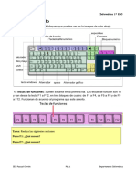 Distribucion Teclado Español Qwerty | PDF | Microcomputadoras | Áreas ...