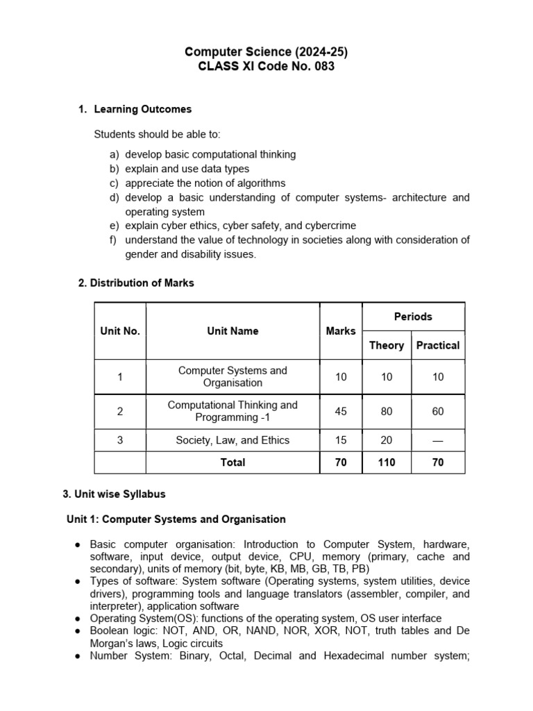 Computer Science Srsec 2024 25 Pdf Computer Network Parameter Computer Programming