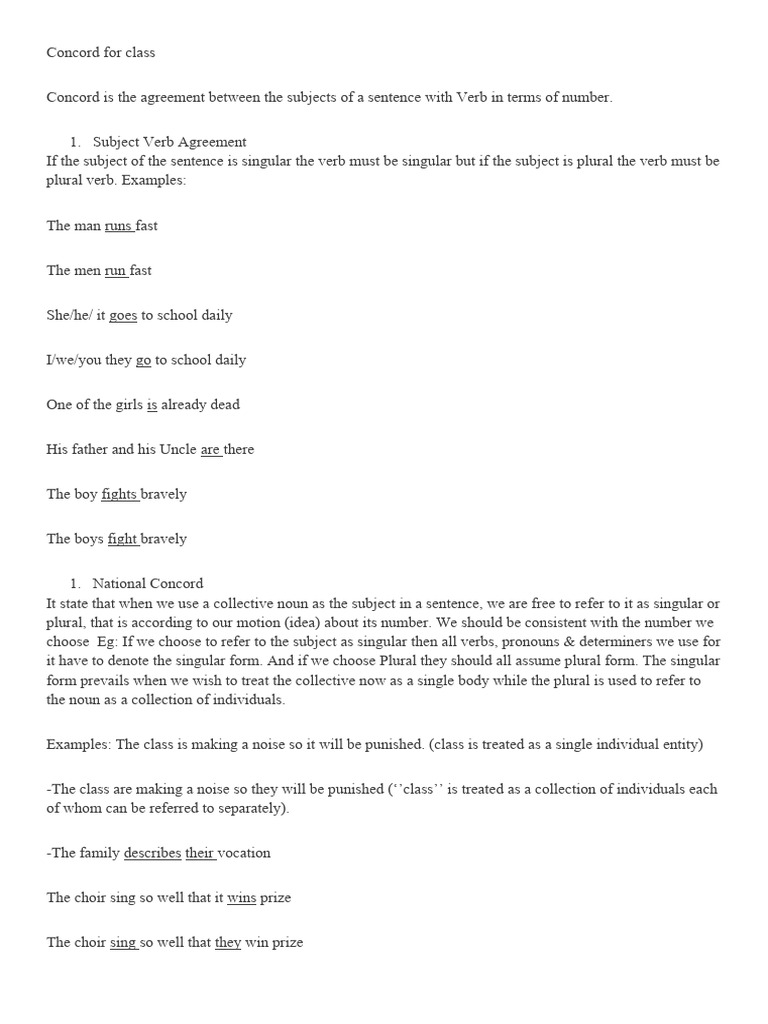 Concord Rules | PDF | Language Arts & Discipline | Self-Improvement