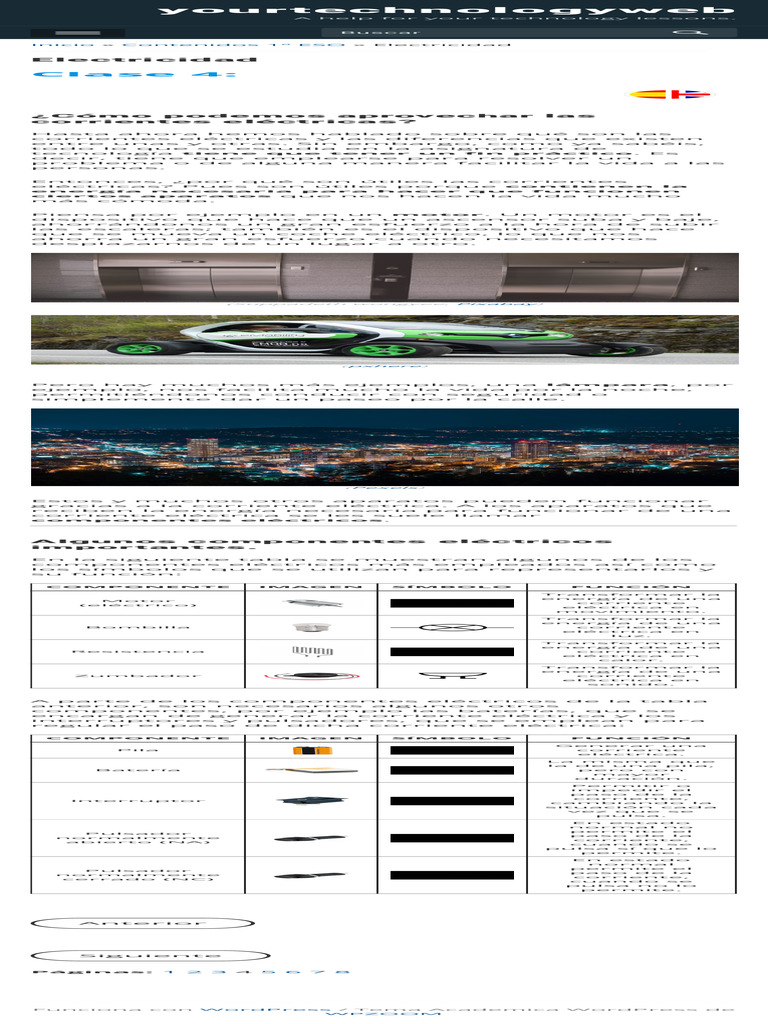 Electricidad - Yourtechnologyweb - Page 4 | PDF | Corriente eléctrica | Cambiar