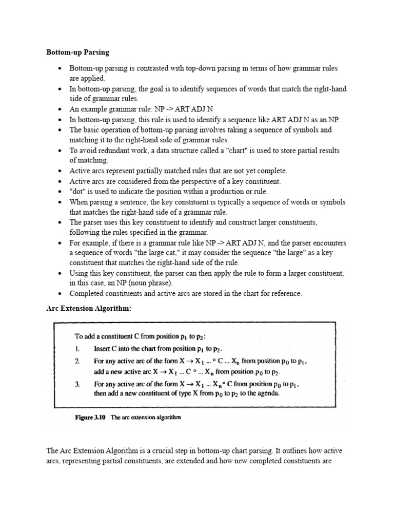 Bottom Up Parsing and Transition Net Grammar | PDF | Parsing | Metalogic Bottom Up Parsing and Transition Net Grammar | PDF | Parsing | Metalogic