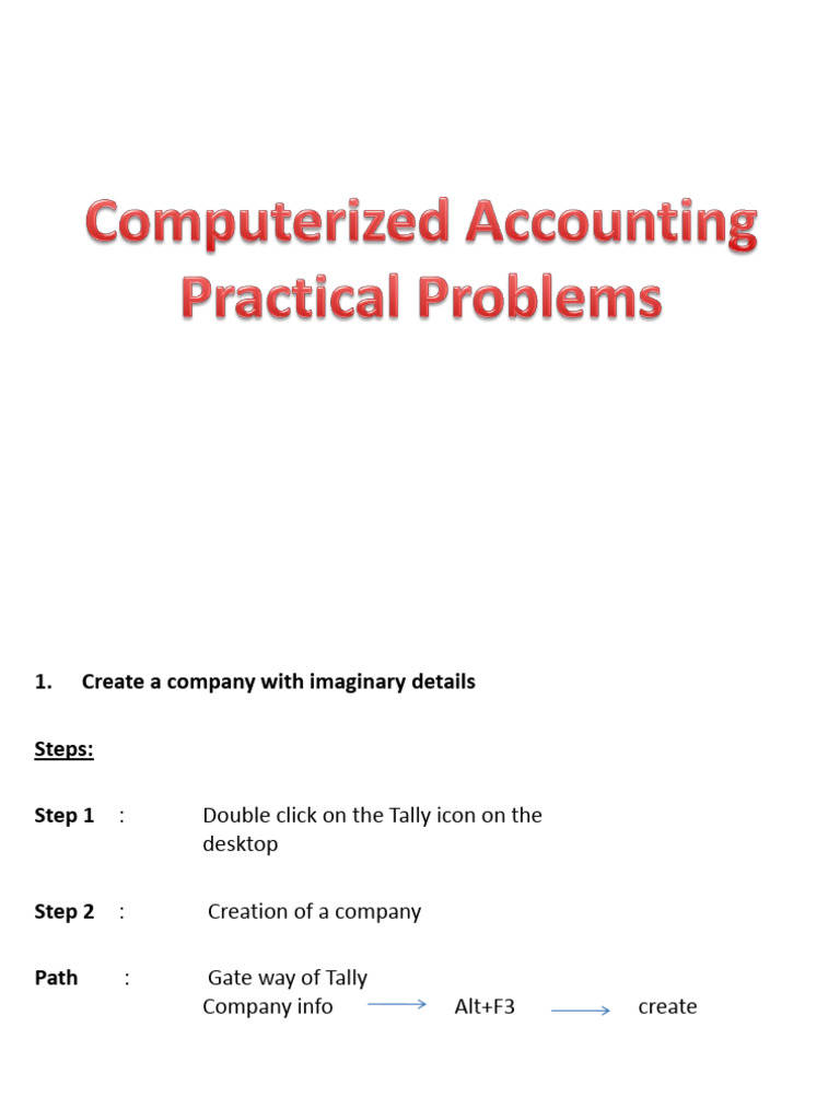 50 Practical Problems Steps | PDF | Debits And Credits | Money