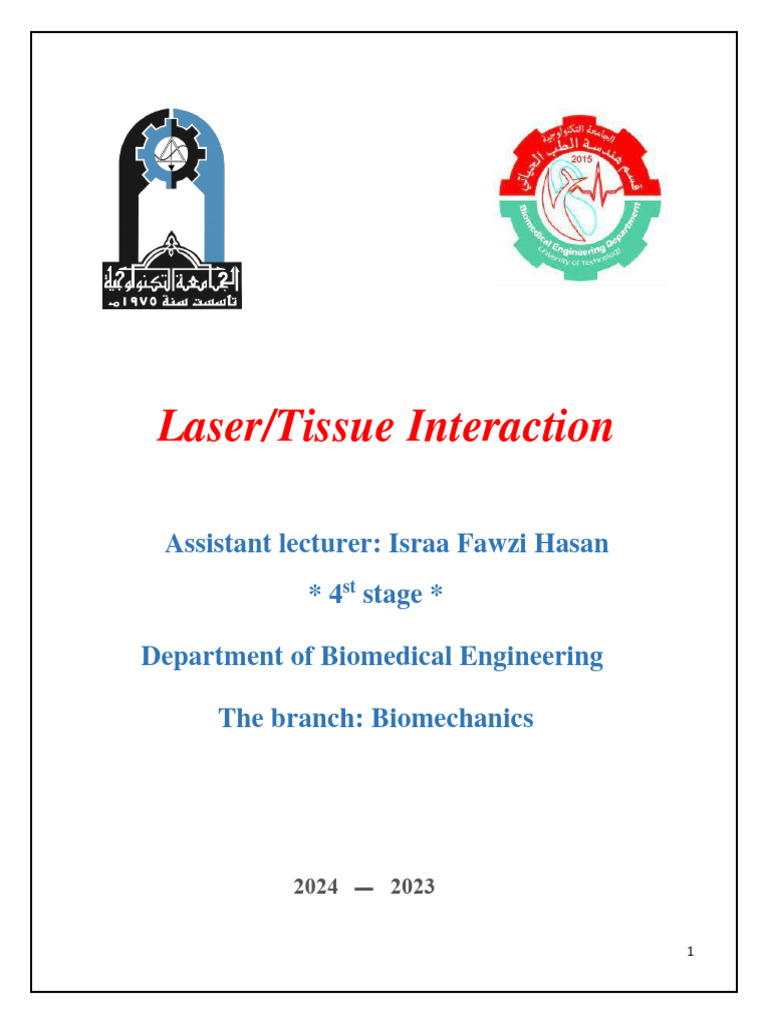 Lecture 3 (1) - 240324 - 205149 | PDF | Laser | Photon