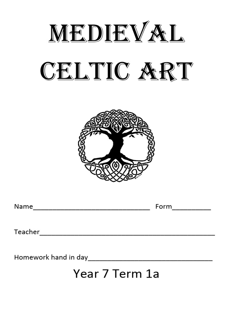 Y7 Medieval Art and The Celts HW Booklet 2020 | PDF | Celts | Druid