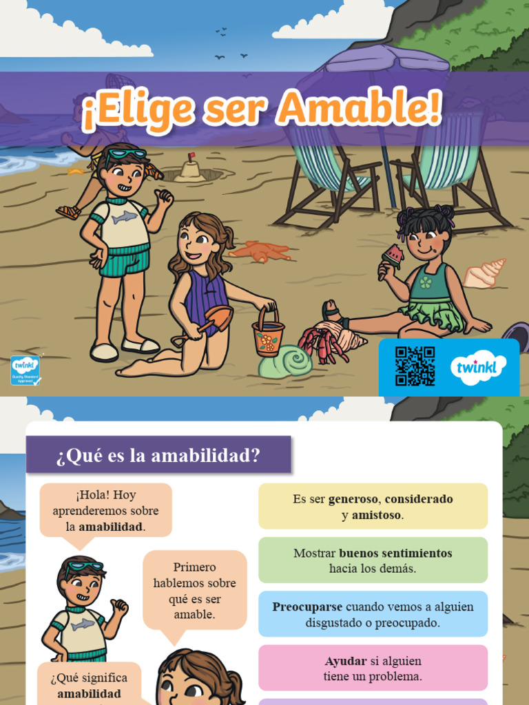 CL Cs 1698272812 Powerpoint Elige Ser Amable Ver 1 | PDF | Relaciones ...