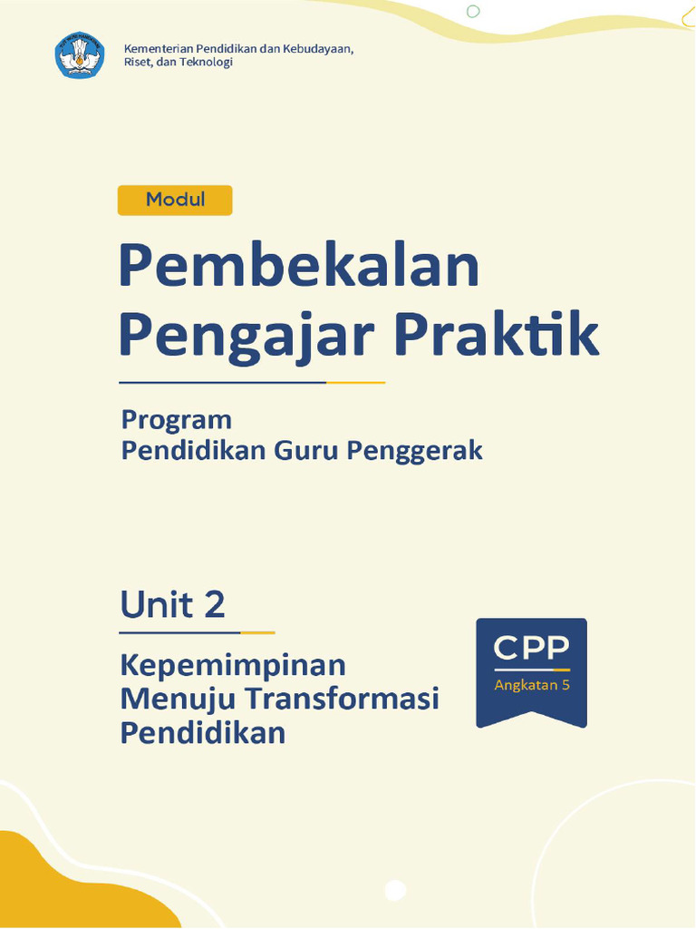 Modul 2 CPP A5 - Kepemimpinan Menuju Transformasi Pendidikan - FINAL | PDF