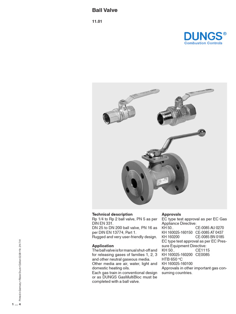Ball Valve | PDF | Valve | Pipe (Fluid Conveyance)