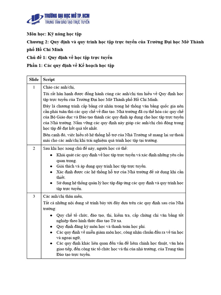 Script Chương 2 Chu de 1 Phan 1 | PDF