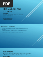 Changing Incontinence Briefs in Bed | PDF | Urinary Incontinence | Hygiene