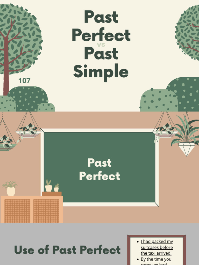 Past Perfect vs. Past Simple Explained | PDF | Perfect (Grammar) | Verb