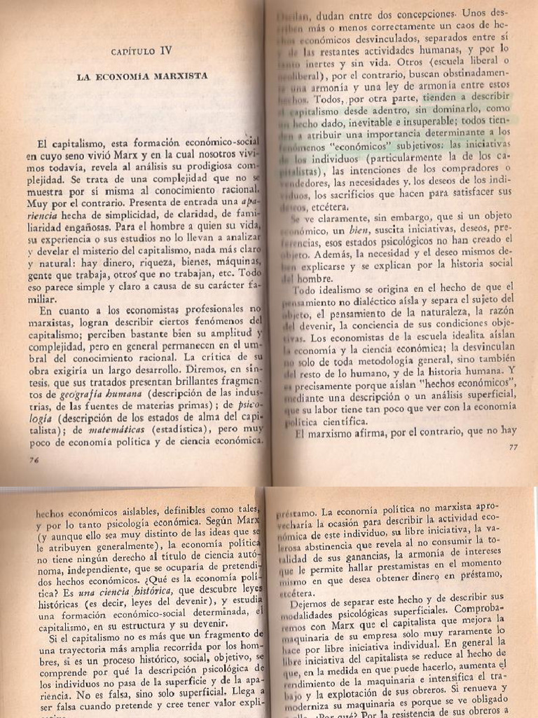 Materiales - Lefebvre - Cap IV - Economía Marxista | PDF