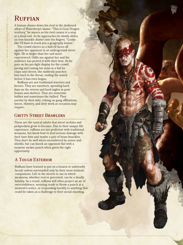 Ruffian Class | PDF