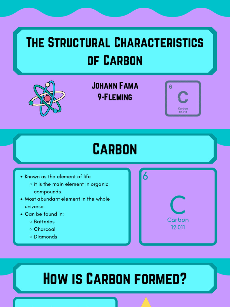 The Structural Characteristics of Carbon | PDF | Carbon | Alkene