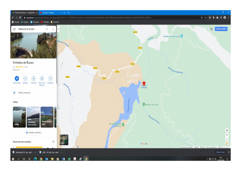 EMBALSE DE BUSEO CHERA | PDF