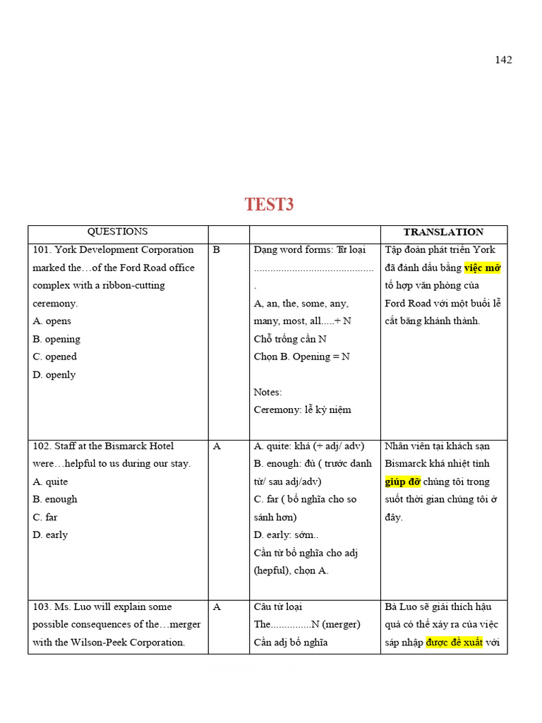 GIẢI ĐỌC 3 2019 P7 | PDF