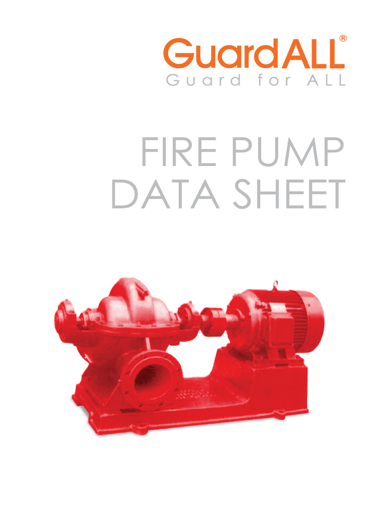 Data Sheet Fire Pump GuardALL 16012024 | Download Free PDF | Pump | Mechanical Engineering
