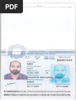 Passport Front Page | PDF