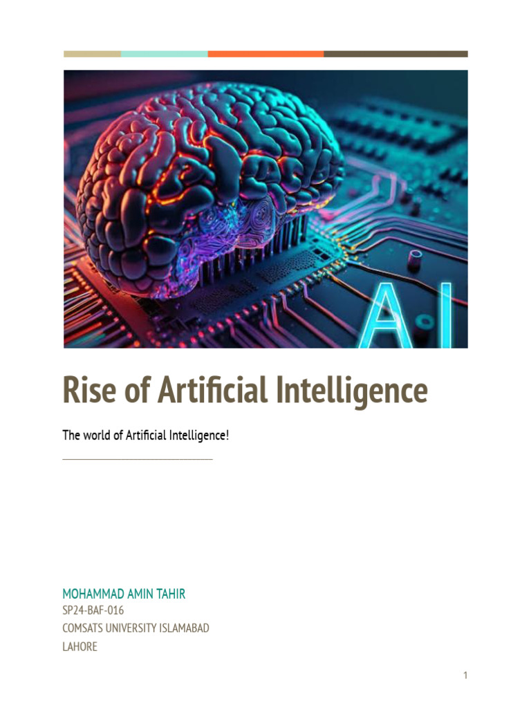 Report On AI | PDF | Artificial Intelligence | Intelligence (AI ...