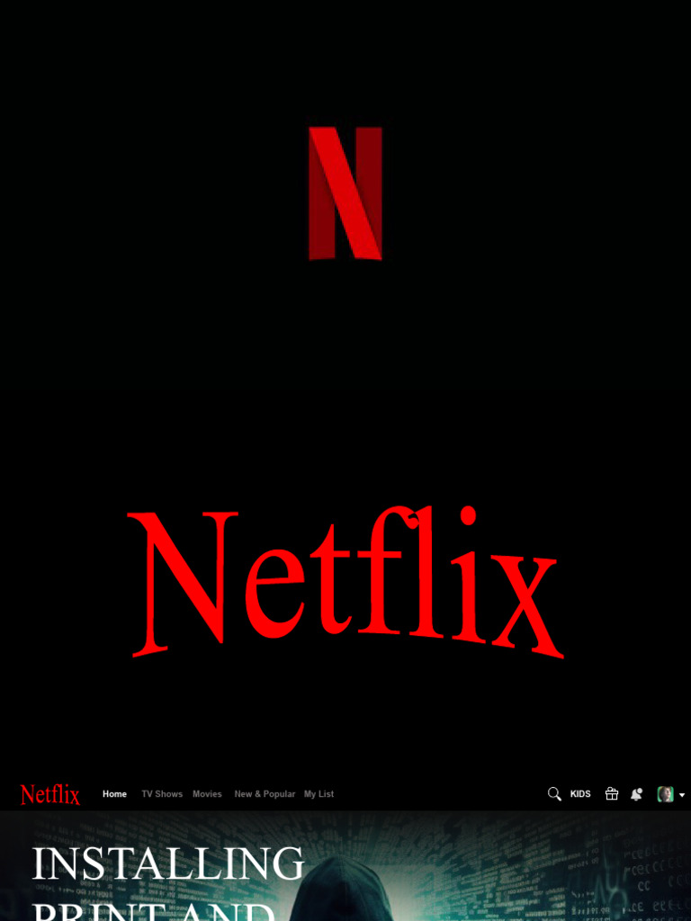 FREE VER - Netflix Inspired PPT Template by Gemo Edits | PDF ...