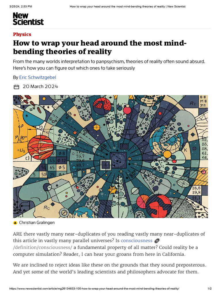 How To Wrap Your Head Around The Most Mind-Bending Theories of Reality ...