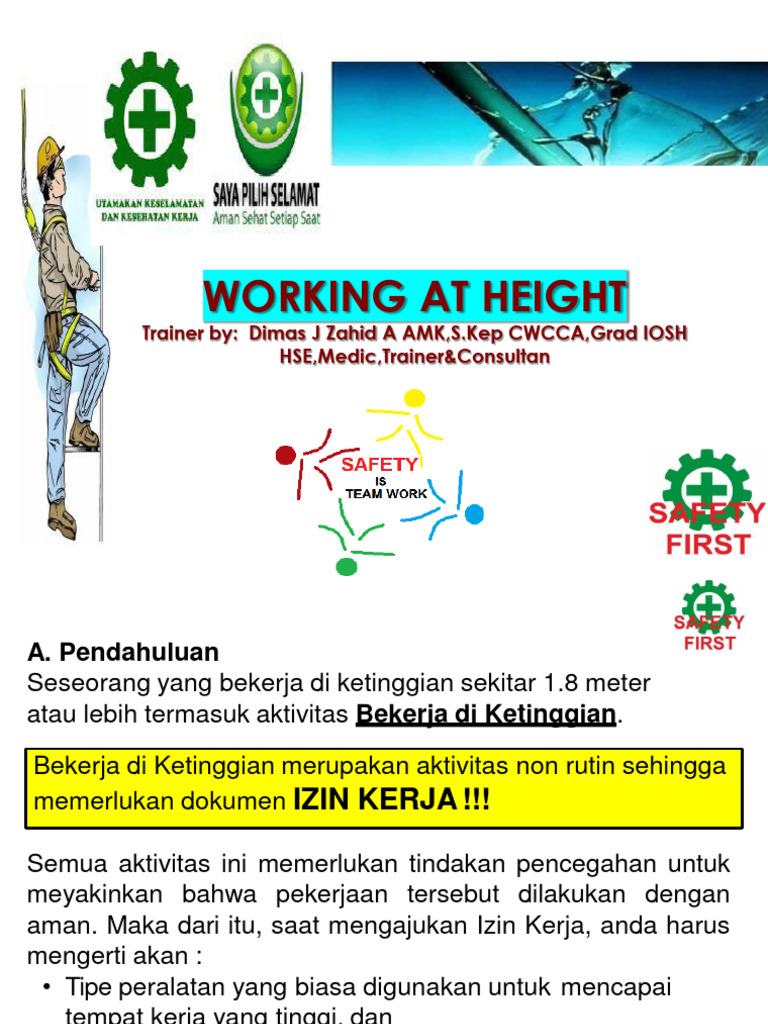 PERMIT TO WORK (PTW) Awareness Training | PDF | Teknologi & Rekayasa