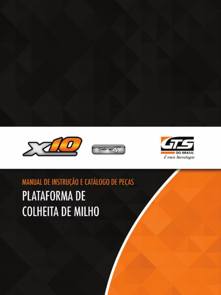 Plataforma Colheita Milho - GTS X10 | PDF | Engrenagem | Bens manufaturados