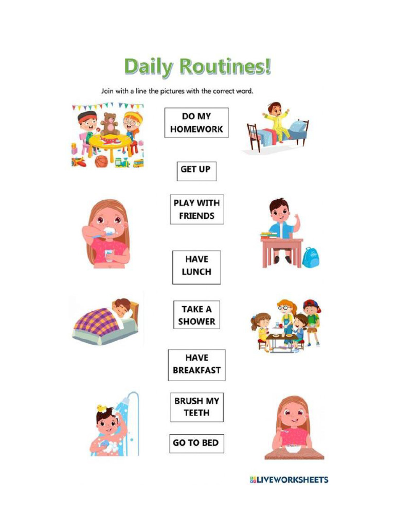 Daily Routines | PDF