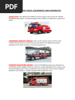 Topic 03 - Overview of SCDF Emergency Appliances | PDF | Fire Engine ...