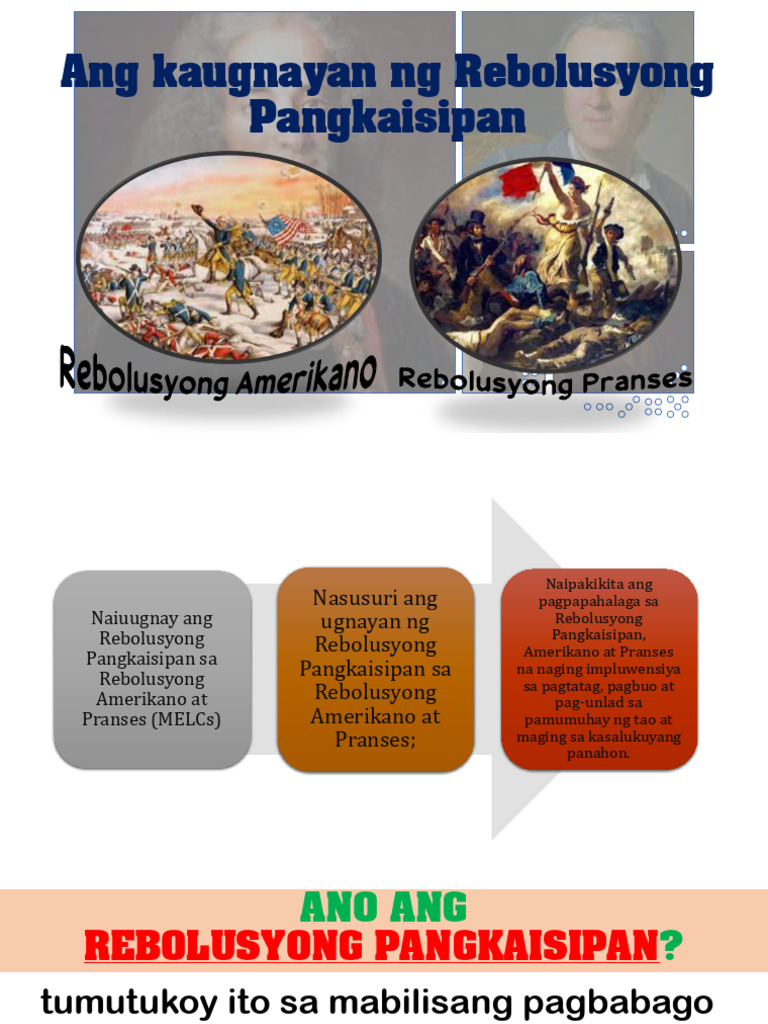 Rebolusyong Amerikano at Pranses ARAL PAN | PDF