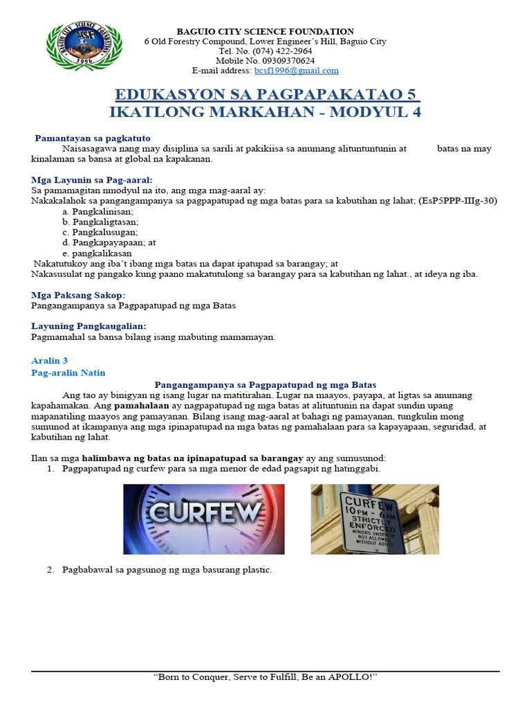 2021 Q3 Esp5 Week7-8 | PDF