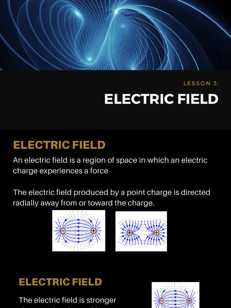 Electric Field | PDF