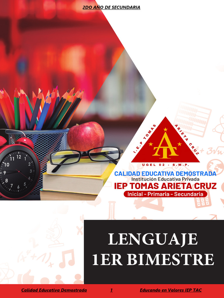 Lenguaje 2do Secundaria | PDF | Comunicación | Dialecto