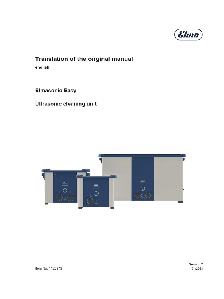 Manual Easy 1120973 English | PDF