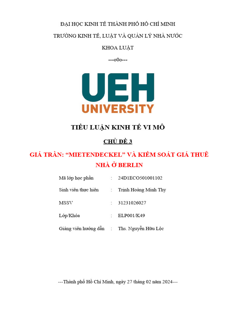 Tiểu luận ktvm | PDF