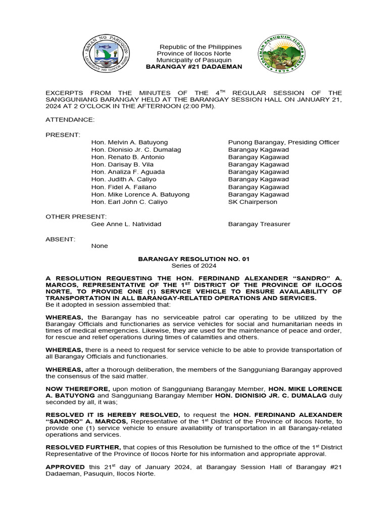 Requesting Service Vehicle | PDF | Philippines