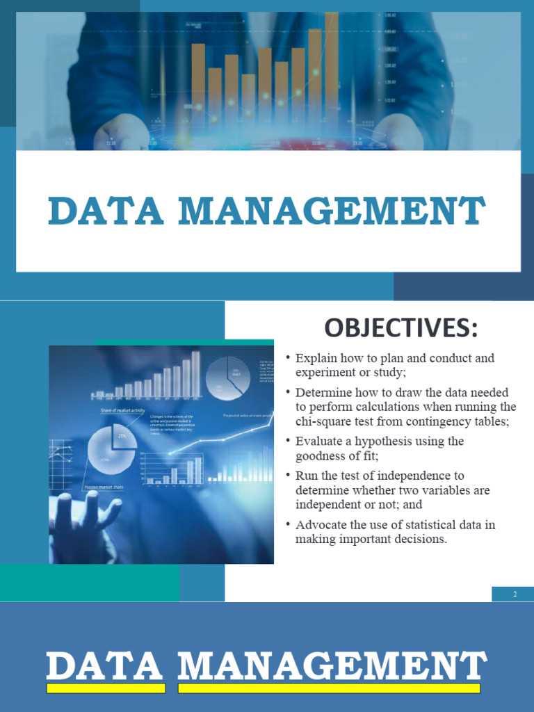 Data Management | PDF | Sampling (Statistics) | Statistical Hypothesis ...