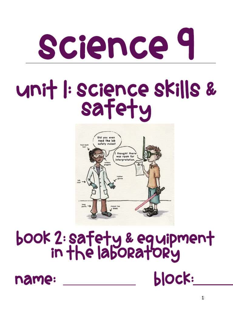 Lab Safety Rules for Science Students | PDF | Laboratories | Personal ...