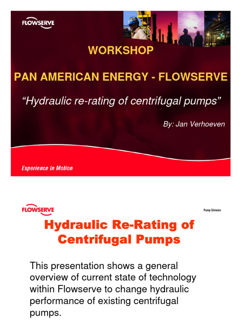 4 Hydraulic Rerating of Centrifugal Pumps | PDF | Pump | Fluid Dynamics