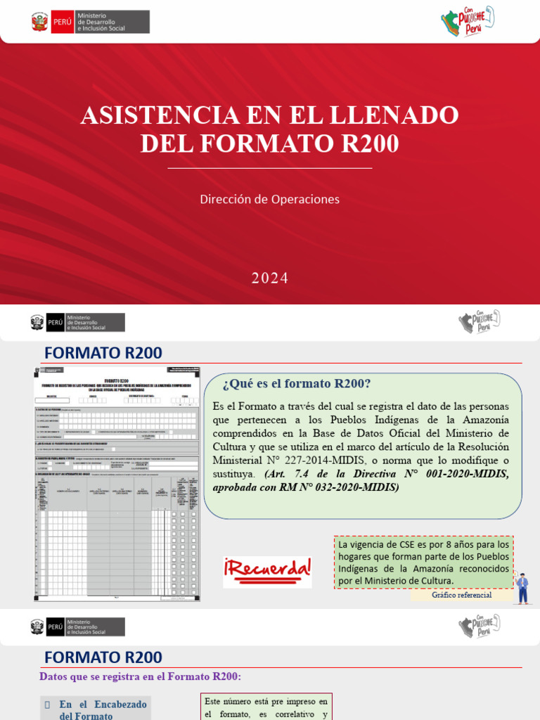 1. Llenado de R200_Masivo_2024 | PDF | Documento de identidad