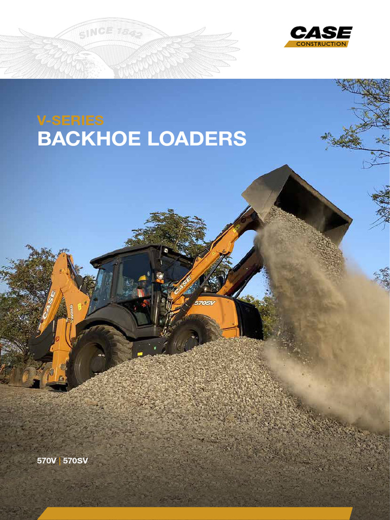 Backhoe Loaders 570sv Brochure Sea en | Download Free PDF | Loader ...