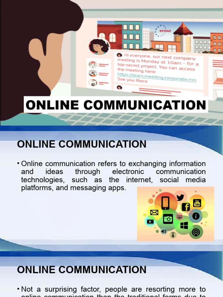 Online Communication | PDF | Computer Mediated Communication | Internet Forum