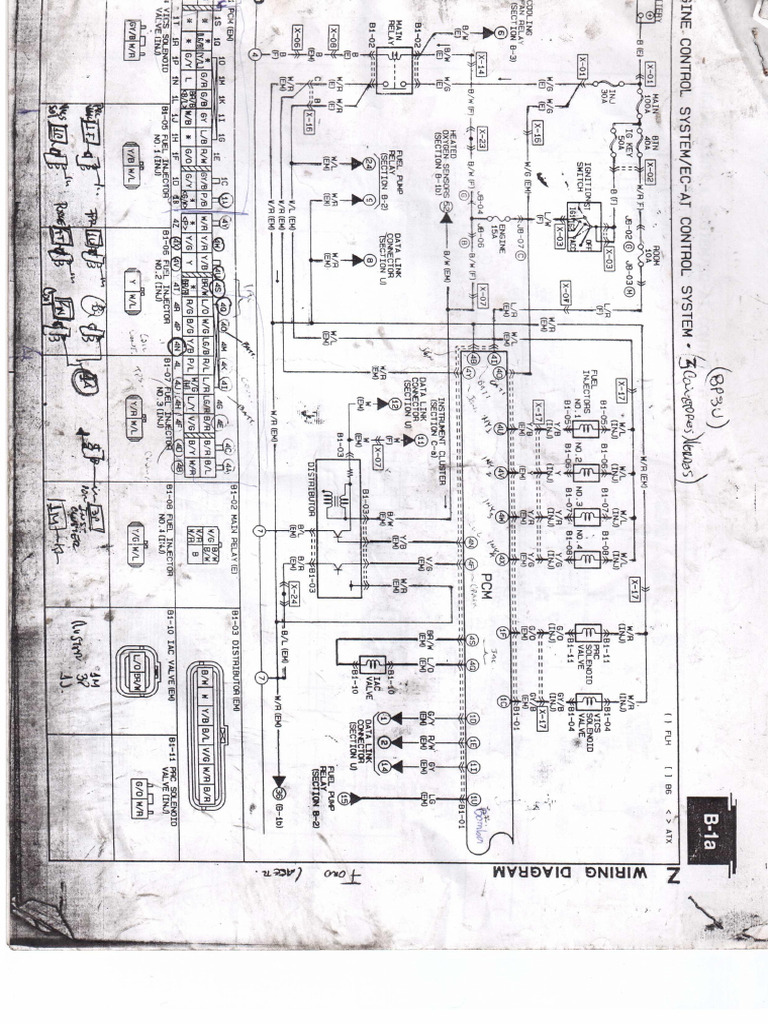 Diagrama-Ford-Laser 98 | PDF