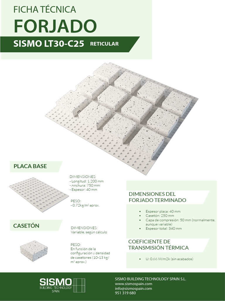 Ficha Tecnica LT30 C25 Ret | PDF