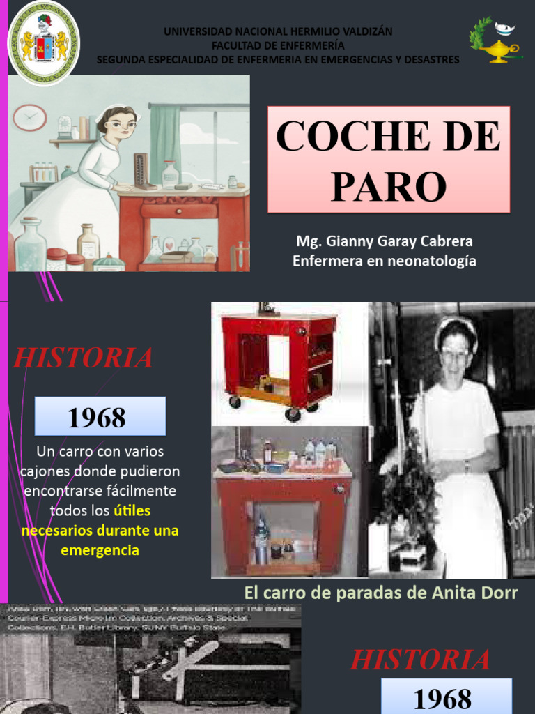 Guía del Coche de Paro en Emergencias | PDF | Reanimación cardiopulmonar | Medicina