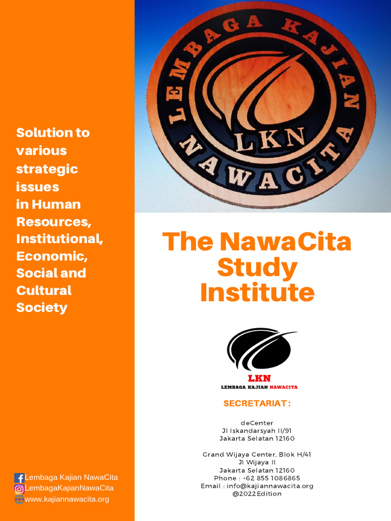 PROFILE English Lembaga Kajian NawaCita | PDF | Indonesia | National ... PROFILE English Lembaga Kajian NawaCita | PDF | Indonesia | National ...