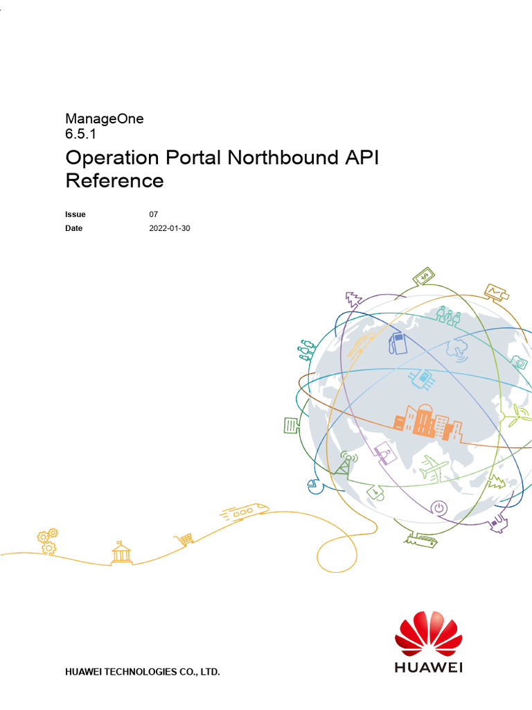 ManageOne 6.5.1 Operation Portal Northbound API Reference 07 | PDF ...