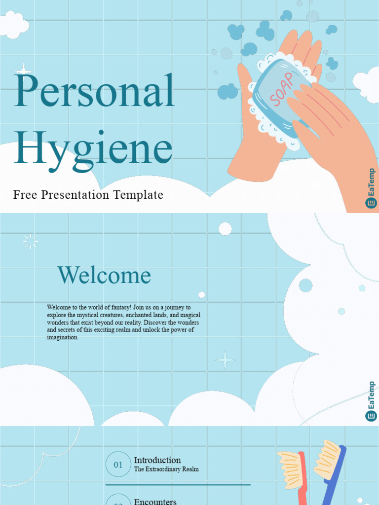 Personal Hygiene PPT Template by EaTemp | PDF | Magician (Fantasy) | Dragon