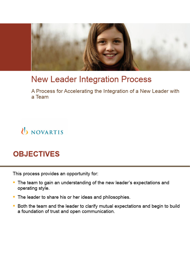 New Leader Integration Process | PDF | Leadership | Communication