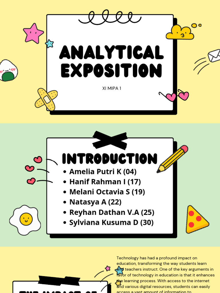 Analytical Exposition | PDF | Educational Technology | Distance Education